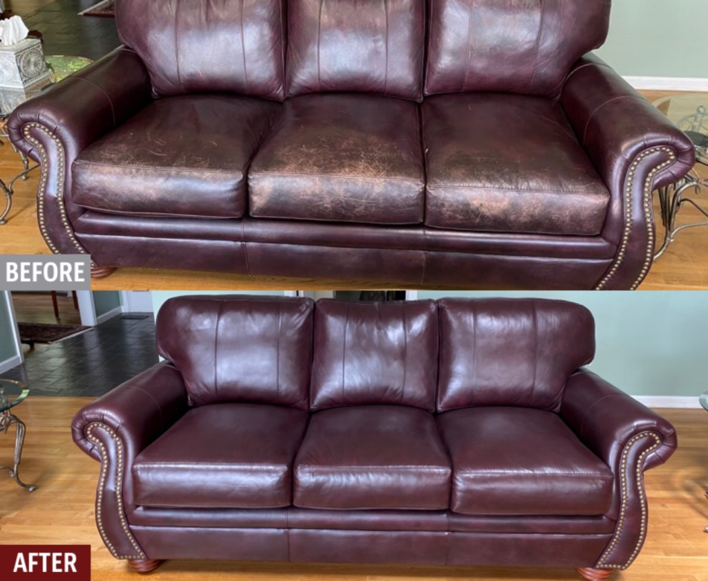 Leather Repair for Furniture Couches Sofas Fibrenew Fibrenew Asheville