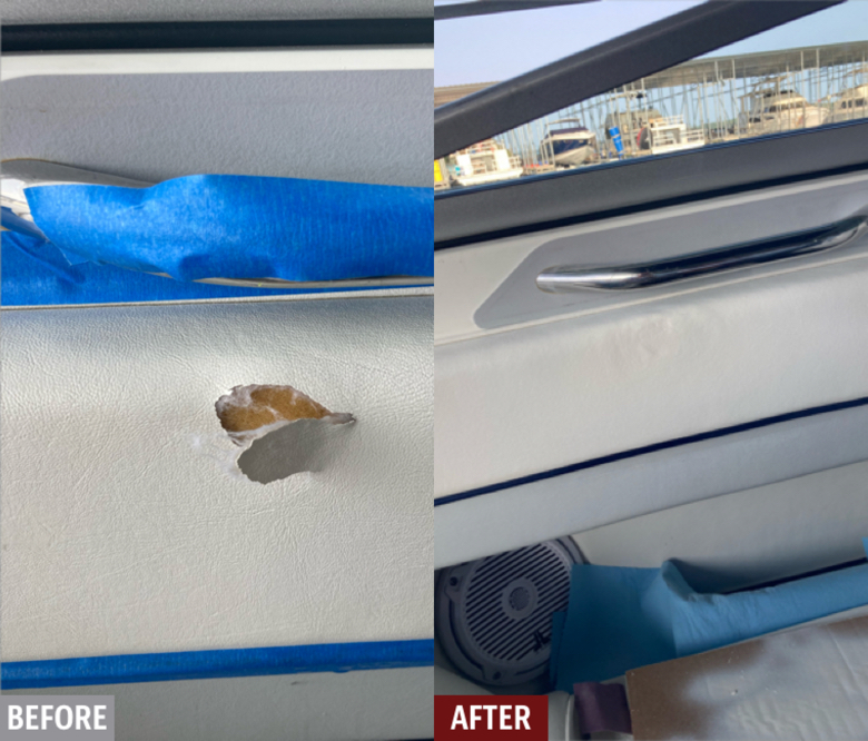 Boat Seat Repair - Plastic Molding Restoration - Fibrenew | Fibrenew ...