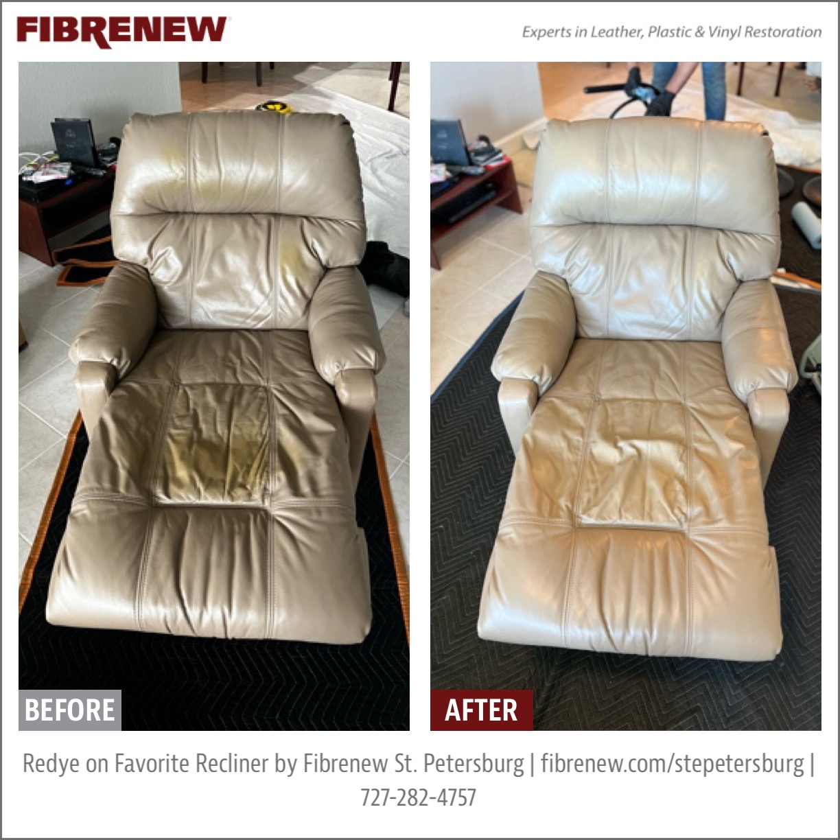Leather Repair for Furniture, Couches, Sofas - Fibrenew | Fibrenew St ...